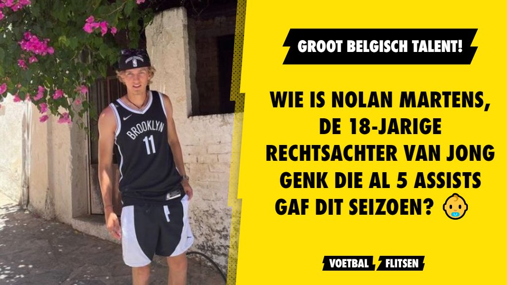 Wie is Nolan Martens, de 18-jarige rechtsachter van Jong Genk die al 5 ...