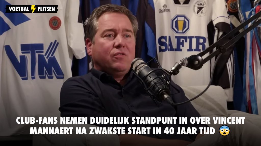 Club-fans nemen duidelijk standpunt in over Vincent Mannaert na zwakste ...
