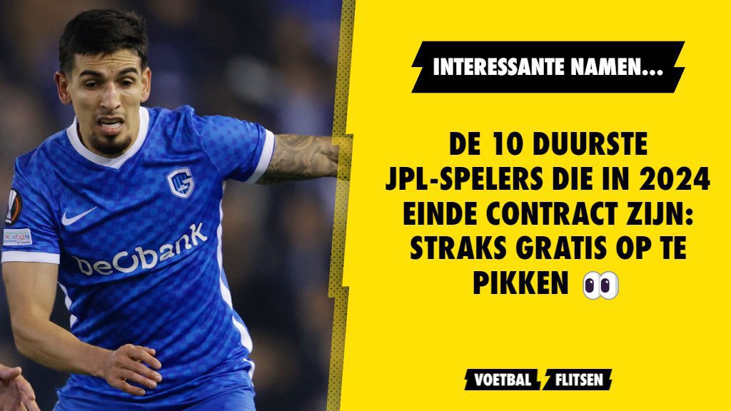 De 10 duurste JPL-spelers die in 2024 einde contract zijn: straks ...