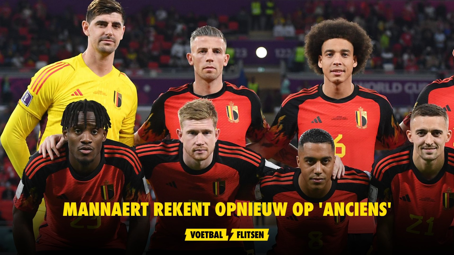 Vincent Mannaert rekent opnieuw op enkele anciens bij de Rode Duivels